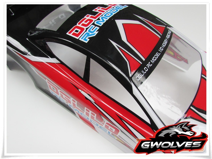 1/10 RC RACING Touring car competition 190mm width High downforce PVC ...