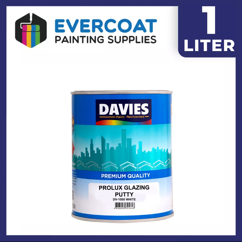 Davies Prolux Glazing Wood Putty White 1-Liter | Shopee Philippines