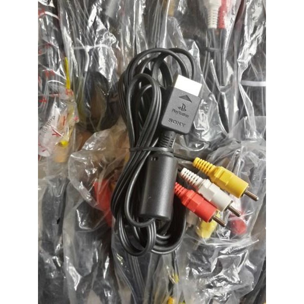 Av Cable RCA playstation PS2 3 PS2 PS3 cfw fat slim superslim | Shopee ...