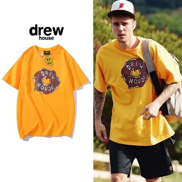 DREW HOUSE DONUT JUSTIN BIEBER MERCH QUALITY TSHIRT | 4shaPrints ...