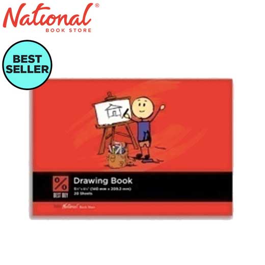 Best Buy Drawing Book 9X12 20 Sheets National Book Store | Shopee ...