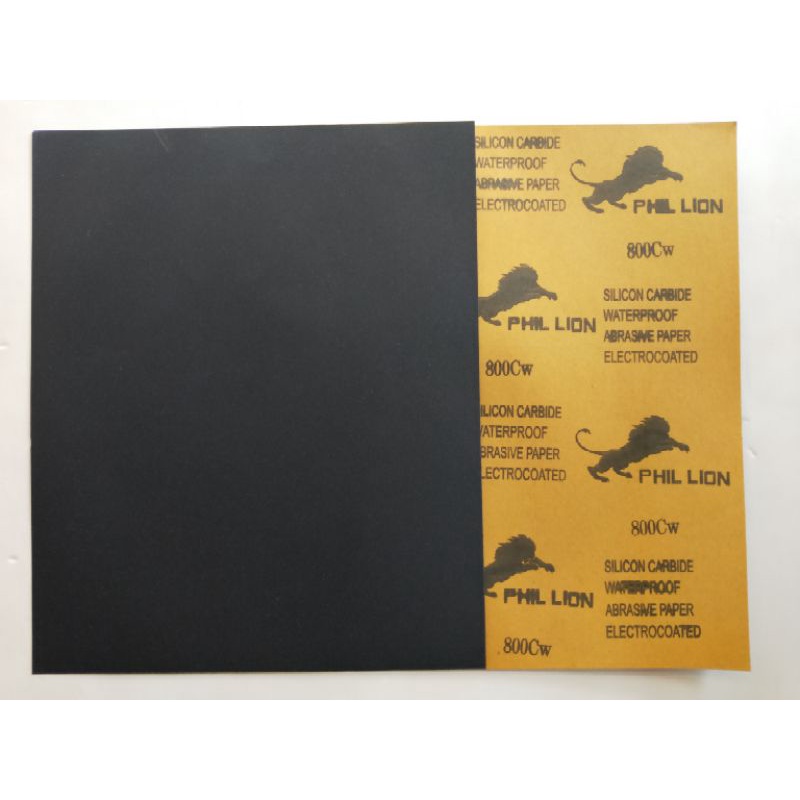 Sandpaper #800 (phil Lion) | Shopee Philippines