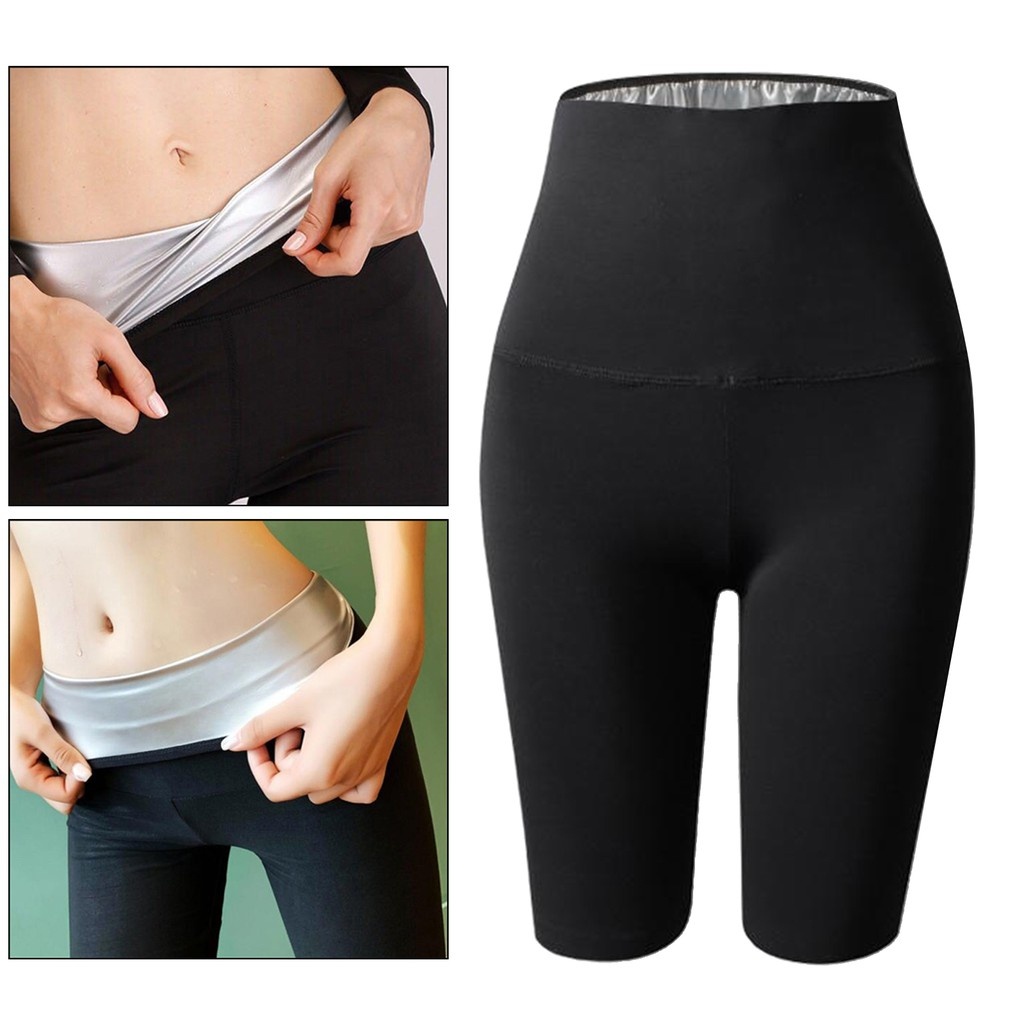Sports Sweat Five-Point Pants Women's Fitness Running Sweatpants Fat ...