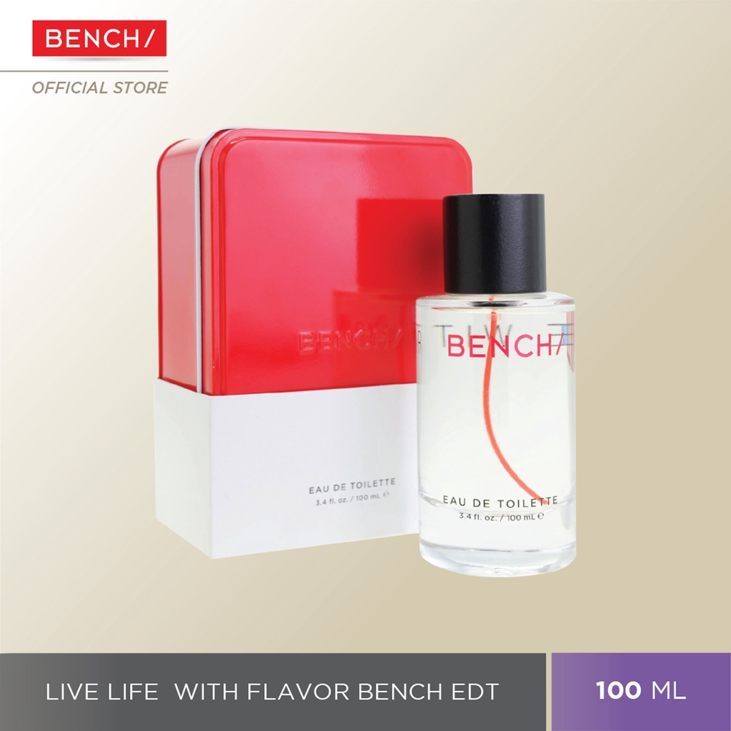 TCC2100B - BENCH/ Live Life with Flavor EDT 100ml | Shopee Philippines