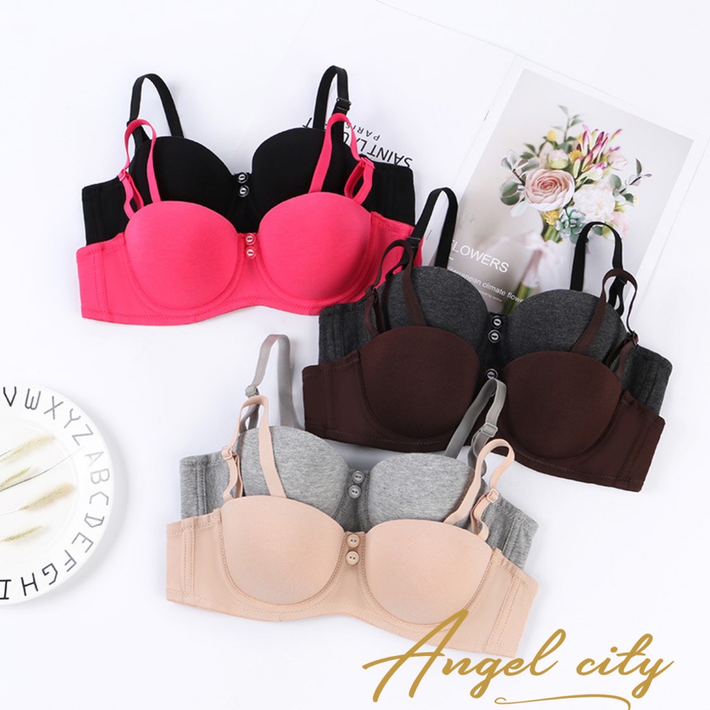 Angelcity Push Up Bra With Wire Wonderbra Sexy Comfortable Underwear ...