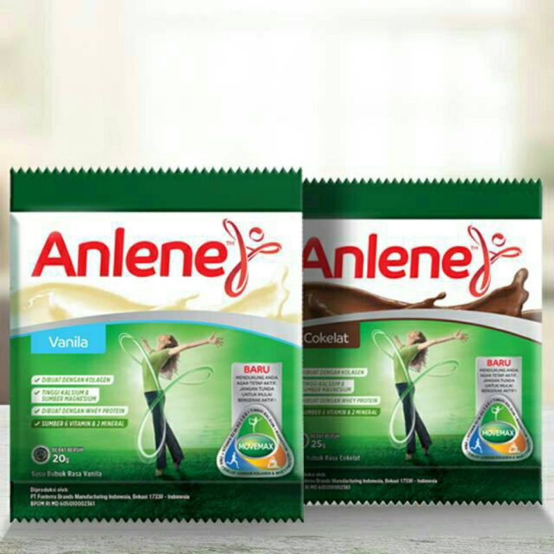 Milk Anlene Sachet Chocolate/Vanilla (5pc Contents) | Shopee Philippines