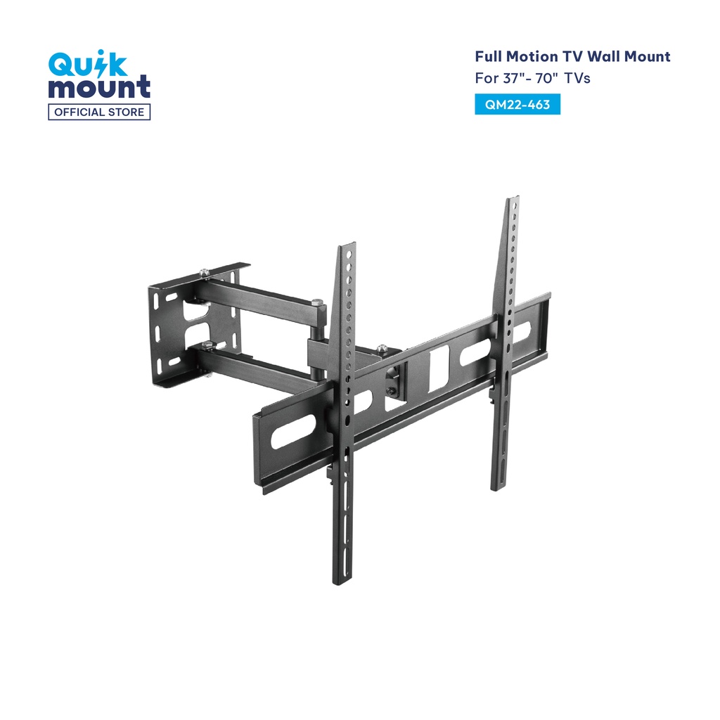 Quikmount Full Motion TV Wall Mount For 37"-70" (QM22-463) | Shopee Philippines
