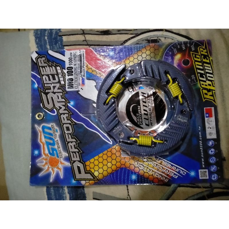 SUN RACING CLUTCH LINING MIO100 with SPRING (1000RPM) | Shopee Philippines