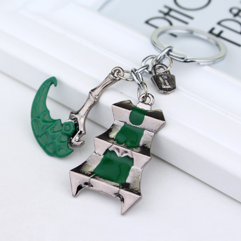 League of Legends LOL Soul Lock Warden Hammer Weapon Keychai | Shopee ...