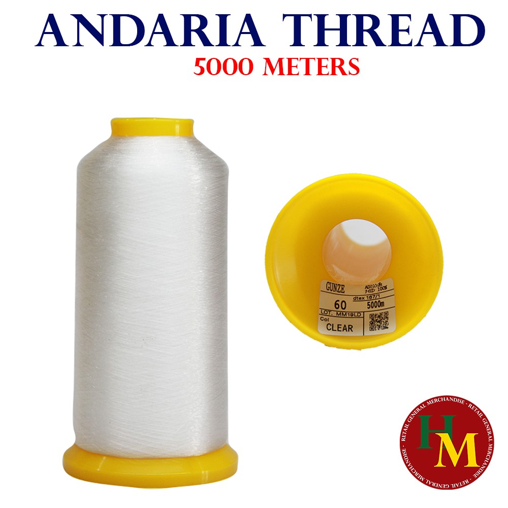 Andaria Sewing Thread - Transparent / Clear | Shopee Philippines