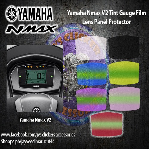 Yamaha Nmax V2 (2020-2025) Tint Film Panel Gauge Lens Protector ...