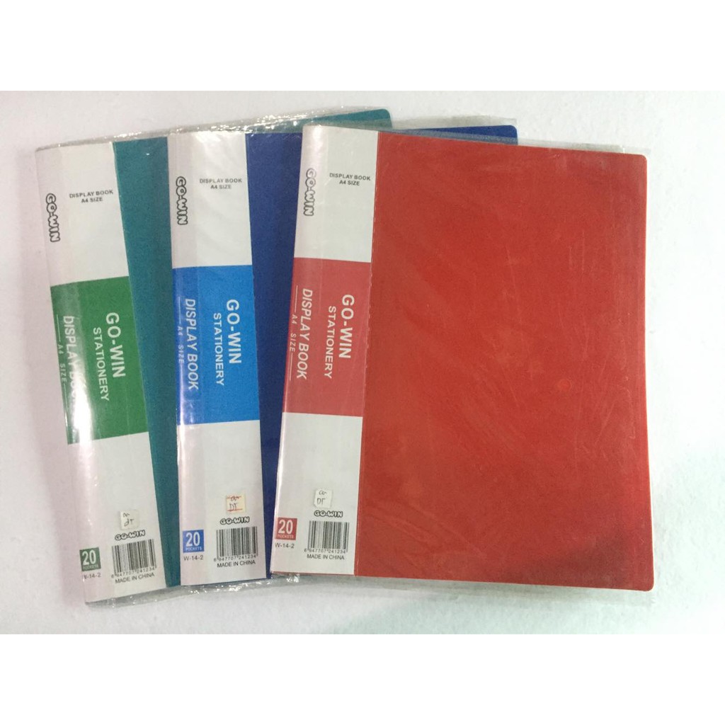 Fixed Clear Book 20 sheets | Shopee Philippines