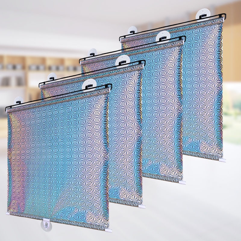 Sun-proof sun-proof roller shutter curtain roll-up type kitchen window ...