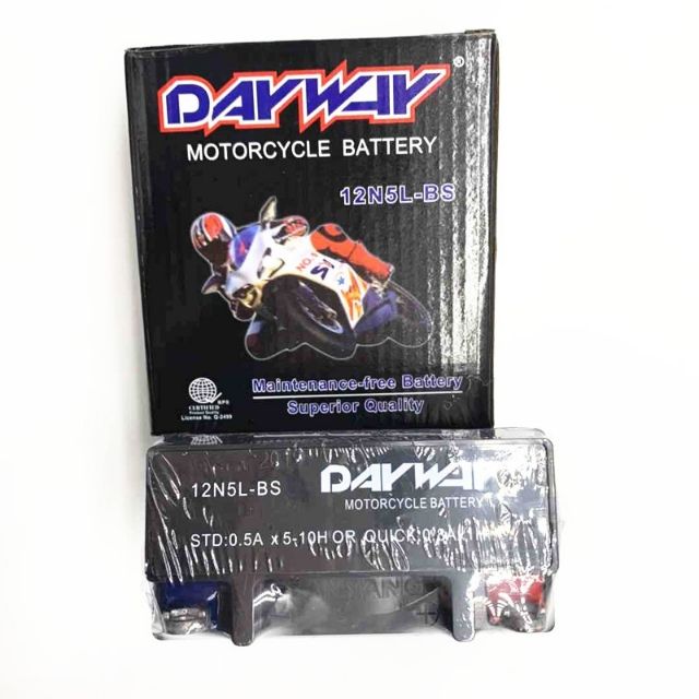 DAYWAY 12N5L BATTERY Mio SPORTY OLD | Shopee Philippines