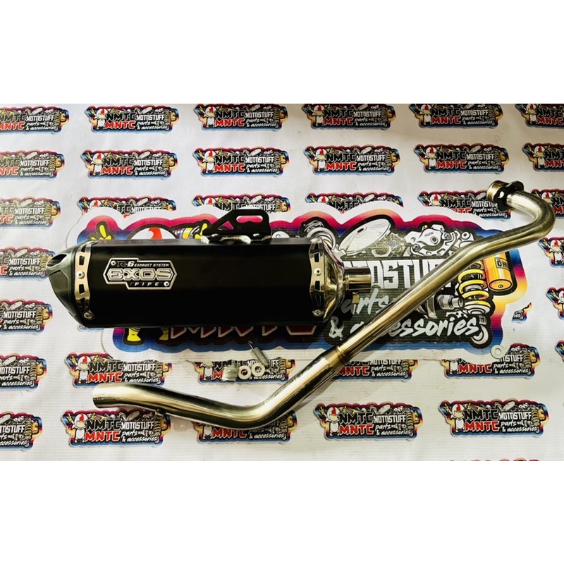 EXOS R6 PIPE FURY125 BLACK | Shopee Philippines
