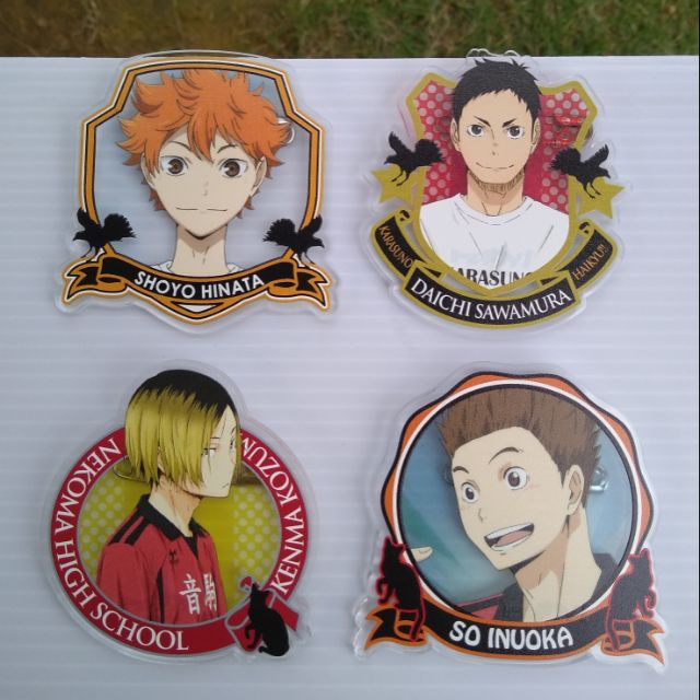 Super Cute Japan Anime – HAIKYU!! / HAIKYUU!! – Acrylic Badge ...