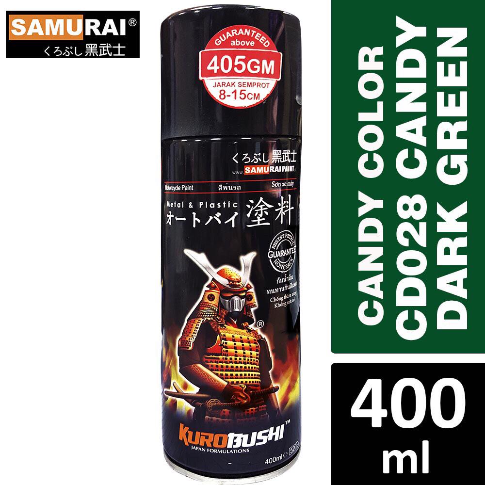 SAMURAI PAINT CANDY DARK GREEN CD028* | Shopee Philippines