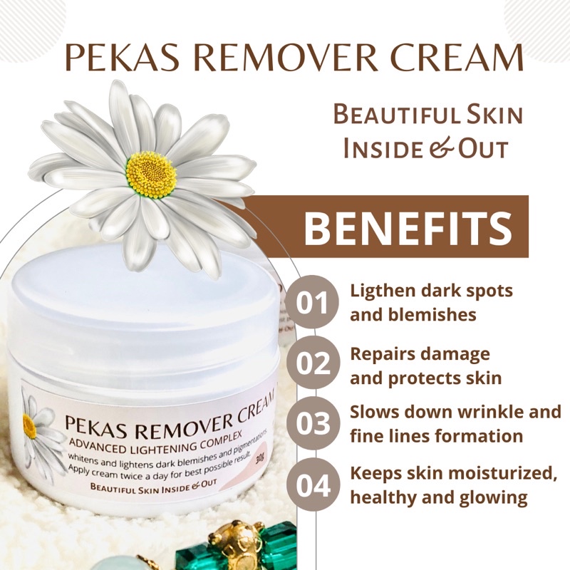 Pekas Remover Cream 30g | Nature's Skin Botanicals | Shopee Philippines