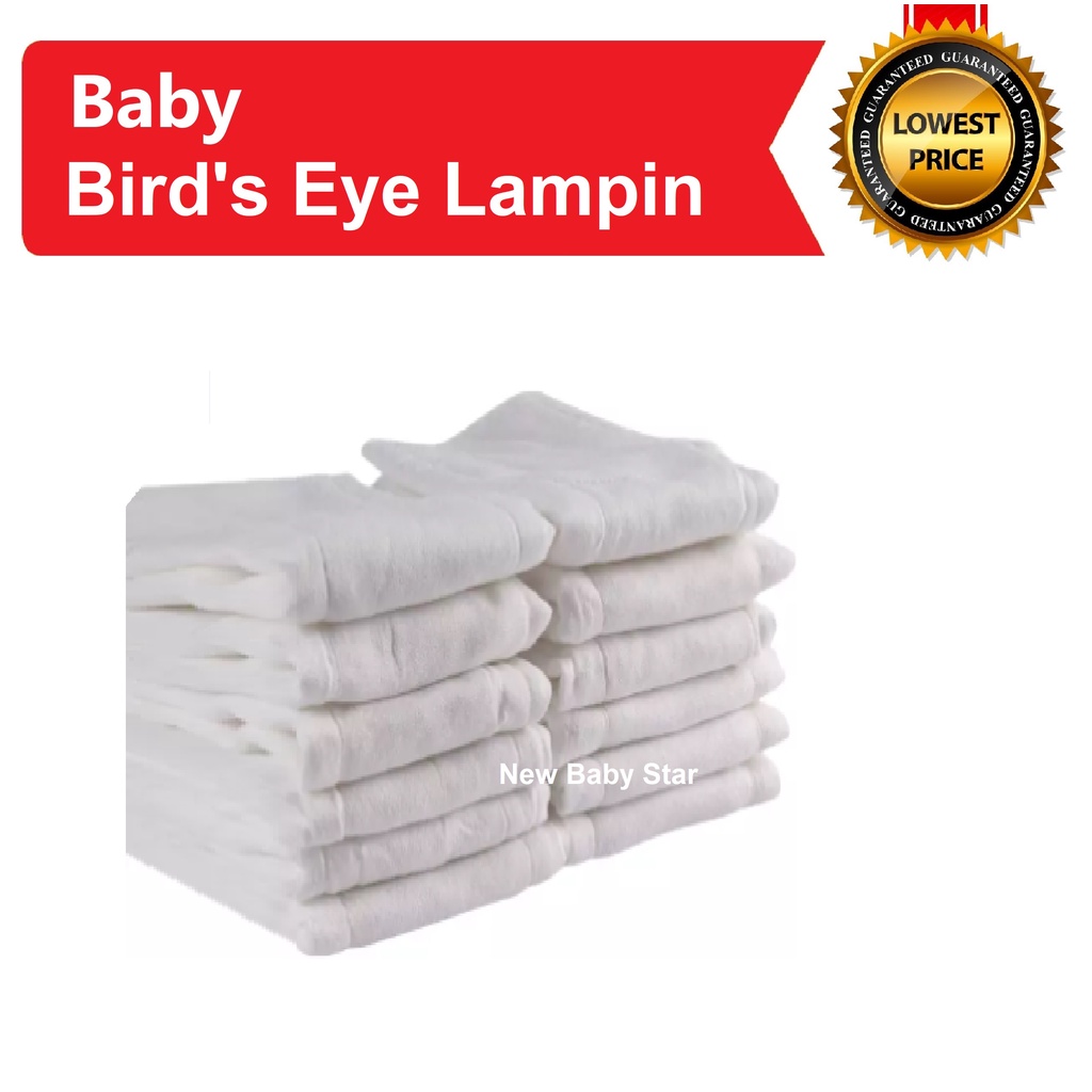 Bird's Eye Lampin Newborn Needs Baby Essentials Lampien Birds eye 6Pcs ...