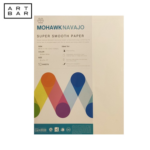 Mohawk Navajo Fine Board Short 104Gsm 10S White - Art Bar PH | Shopee ...