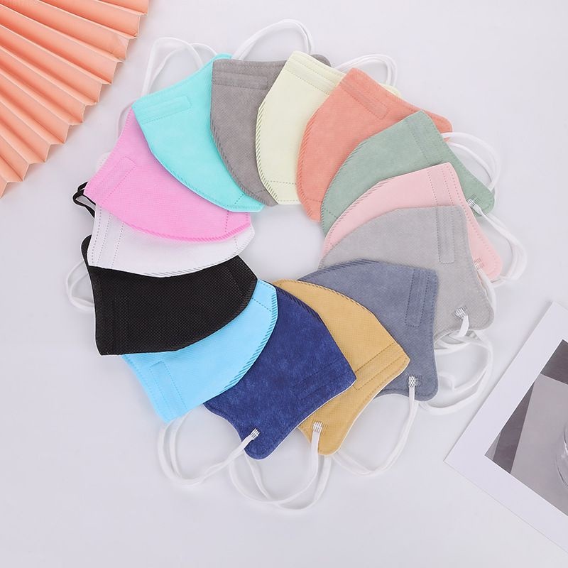 10pcs KN95 4D Face Mask Mouth K style 5-Layers Masks Anti-Dust | Shopee ...