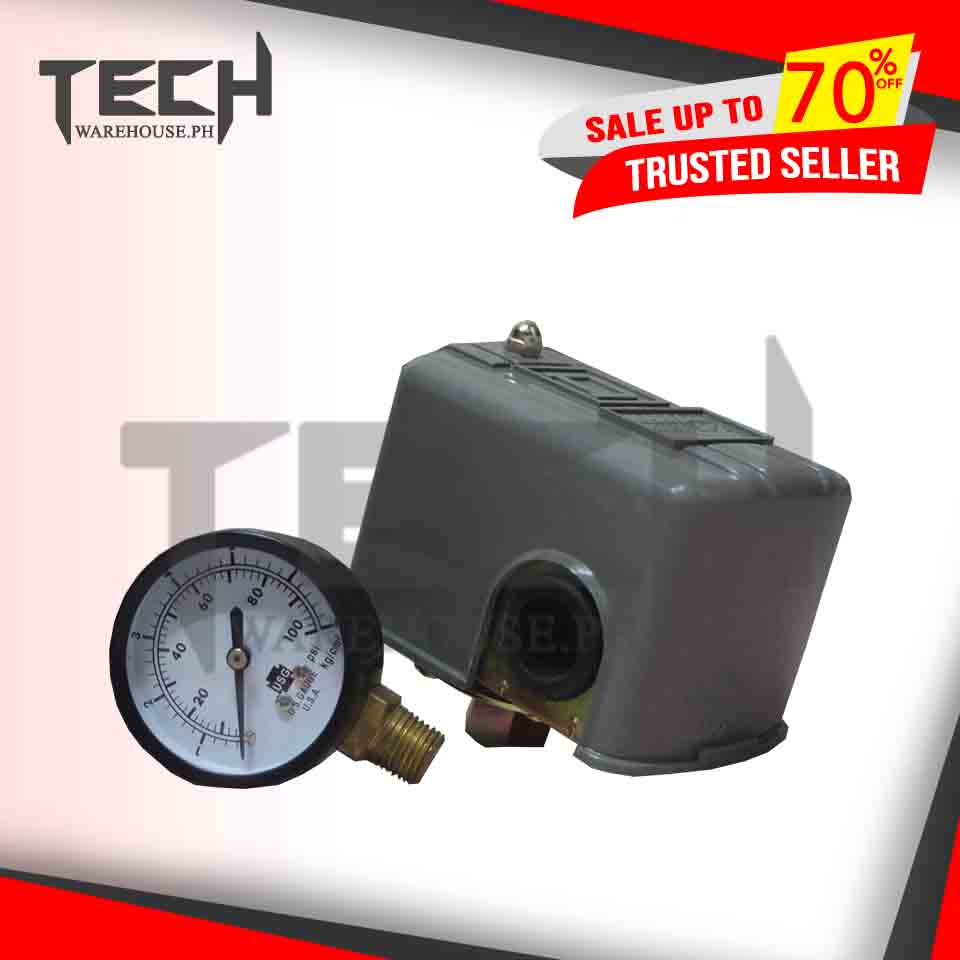 Automatic Switch and Guage for Pressure Tank / Water Motor | Shopee ...
