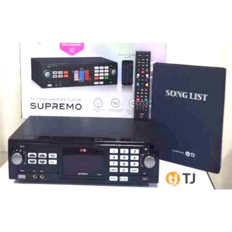 TJ MEDIA SUPREMO TKR-306 1TB HDD KARAOKE PLAYER OVER 19,000++ SONGS ...
