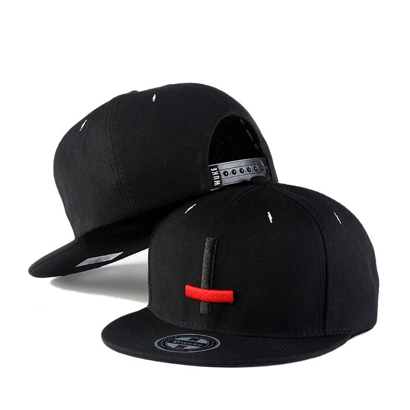 Baseball Cap Cross 3D Embroidery Summer Outdoor Snapback Hat Women ...