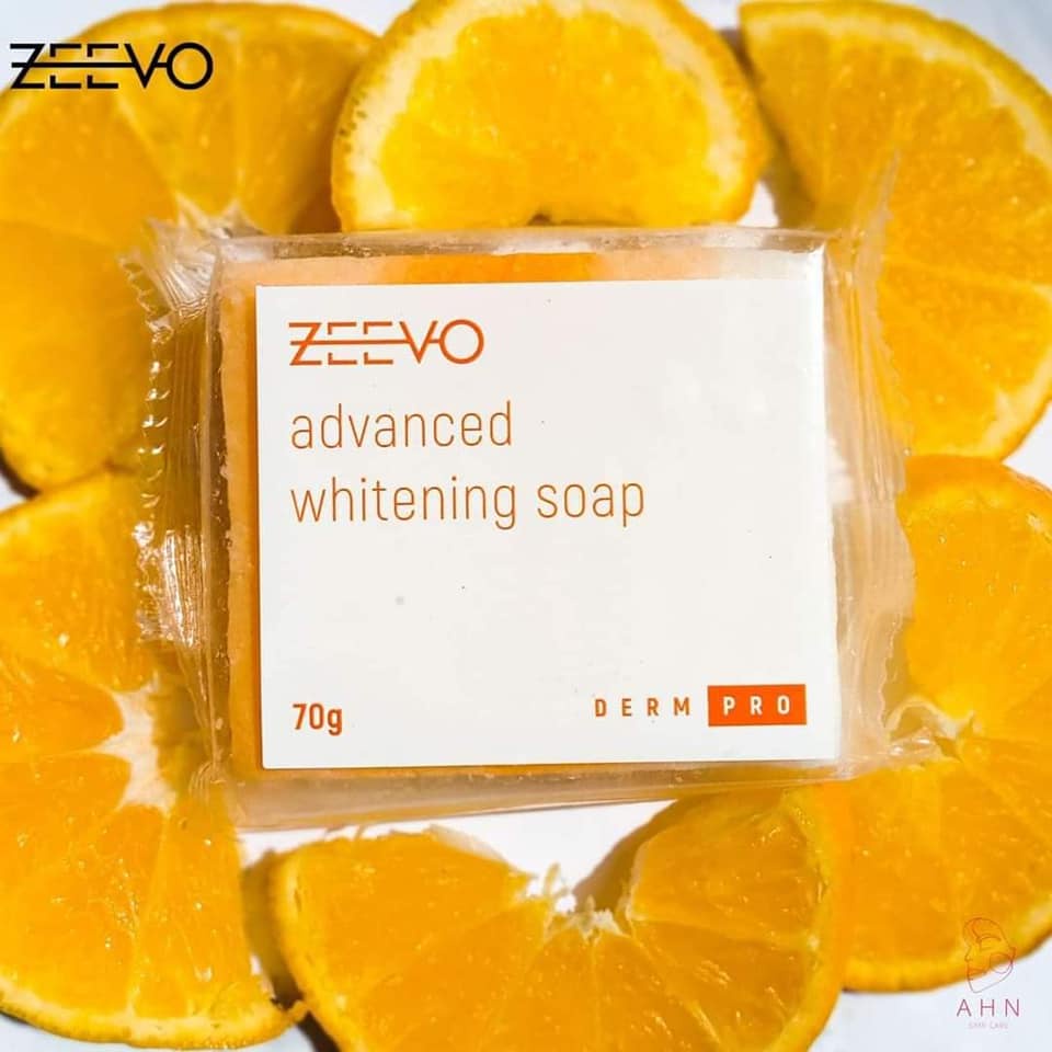 Zeevo Advanced Whitening Soap (70g) with Niacinamide, Glycolic Acid ...