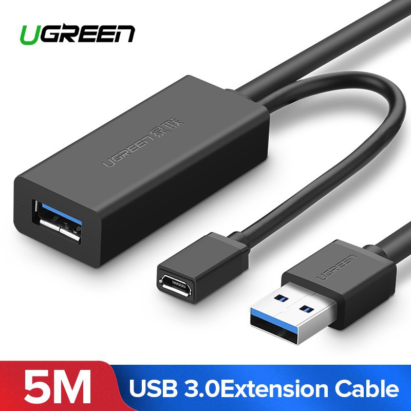 Ugreen USB 3.0 Male To Female Active Extension Repeater Cable For ...