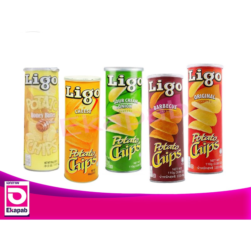 Ligo Potato Chips 110g (5 Flavours To Choose From) | Shopee Philippines