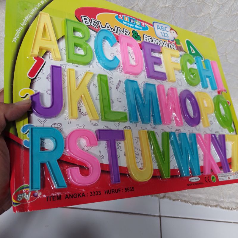 Learn Letters Educational Toys Play While Learning - Uppercase ABC - B ...