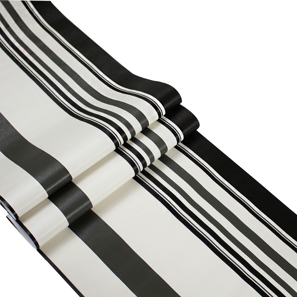 SQ Black, White and Gray Stripes design wallpaper Home living ...