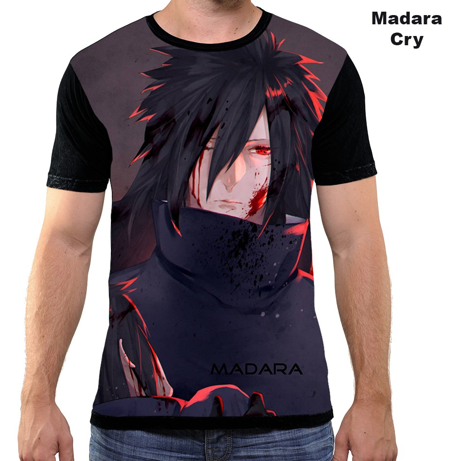 Naruto 3d fullprint anime t-shirt - Madara Back | Shopee Philippines
