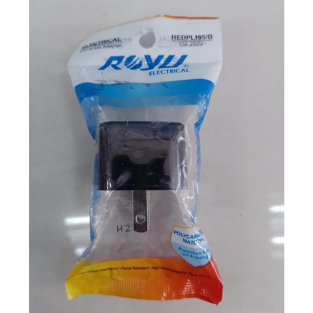ROYU UNIVERSAL ADAPTER (REDPL105/REDPL105/B) | Shopee Philippines