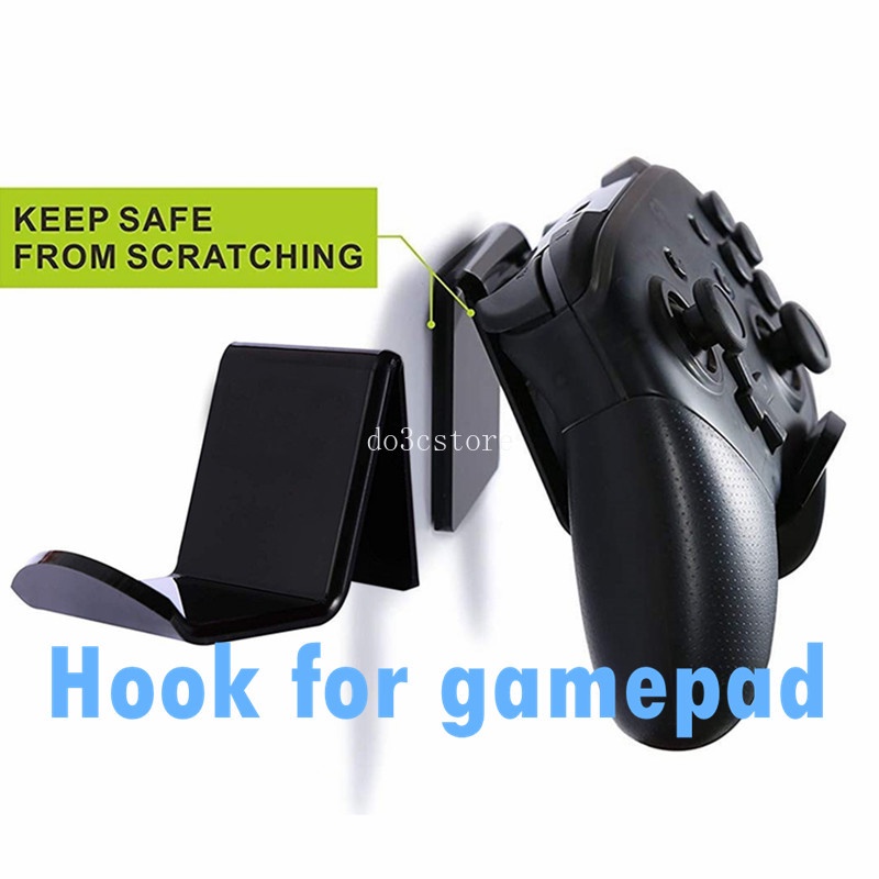 Gamepad Hook Wall-mounted Controller Hanger Wall Mount Rack Headphone ...