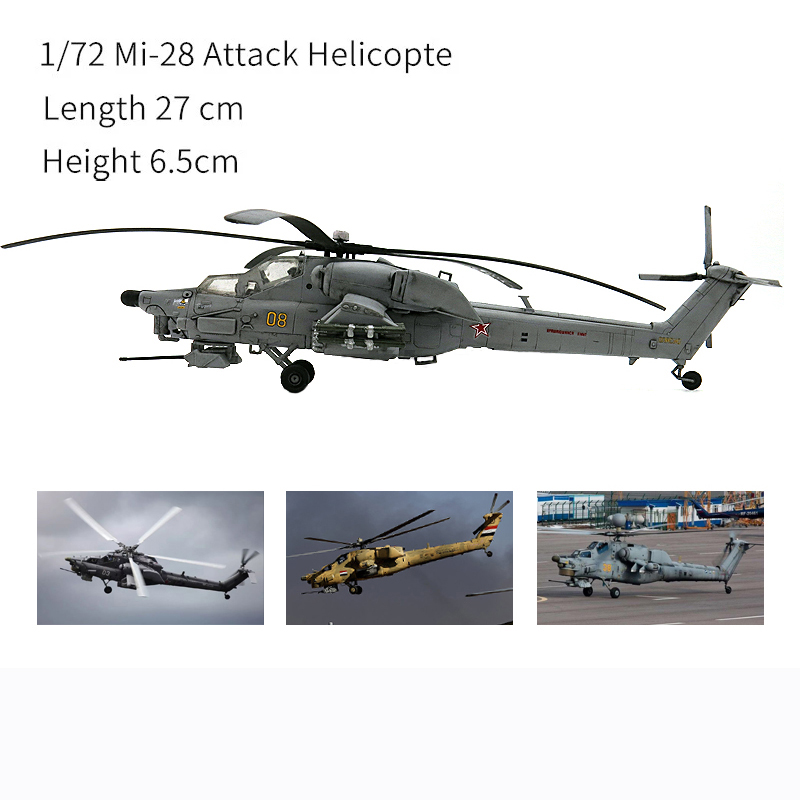 381 1/72 Plane Mi-28 Havoc Anti-Tank Attack Helicopter Military ...
