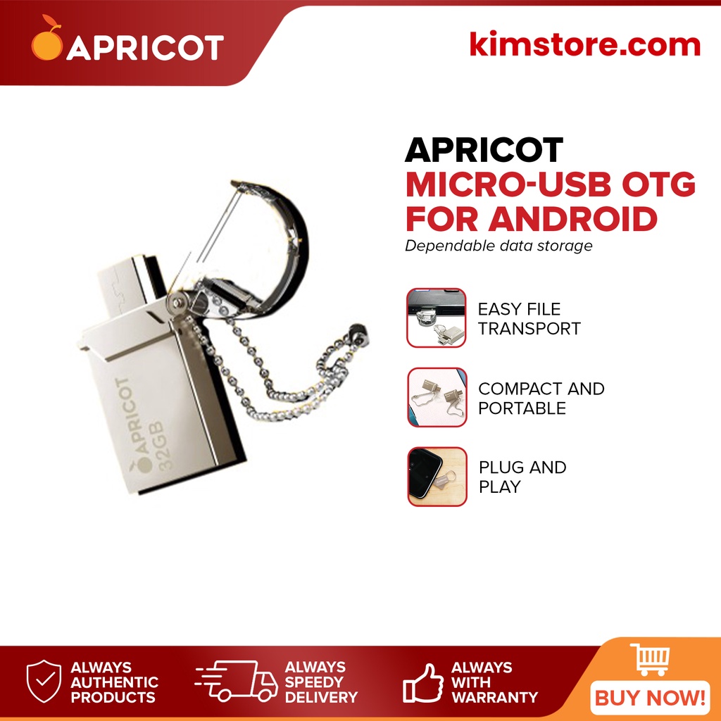 Apricot Micro-USB OTG Drive 16 32gb | Shopee Philippines