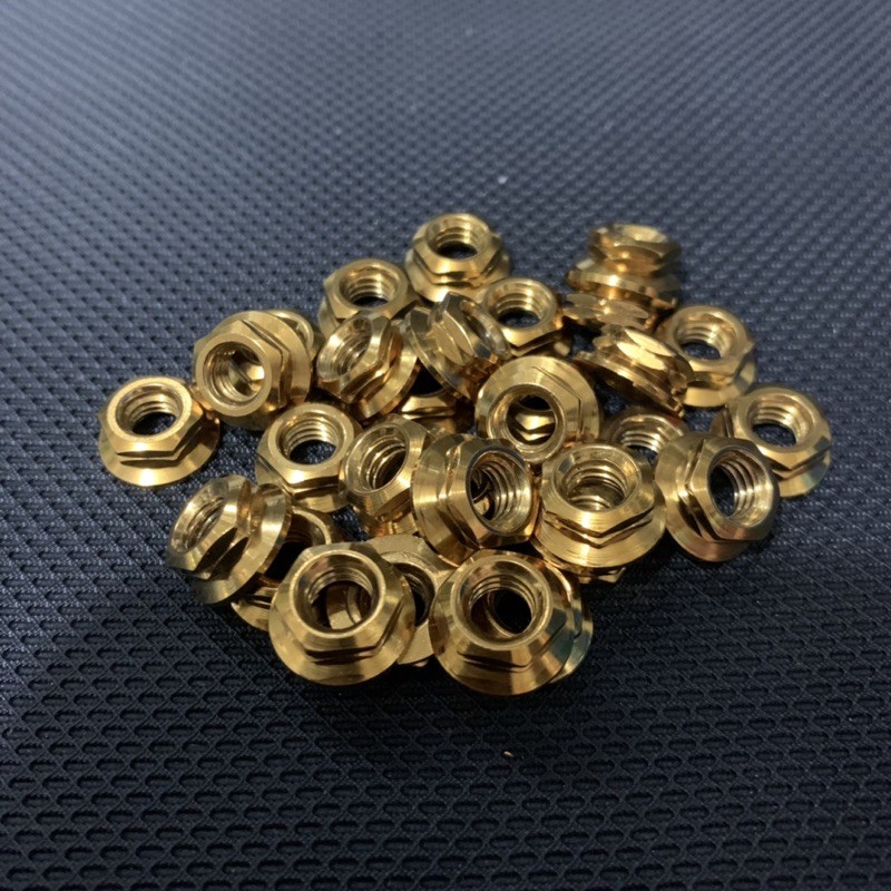 6mm Knot / Nut Gold Heng (PER PIECE) / 8mm nut | Shopee Philippines
