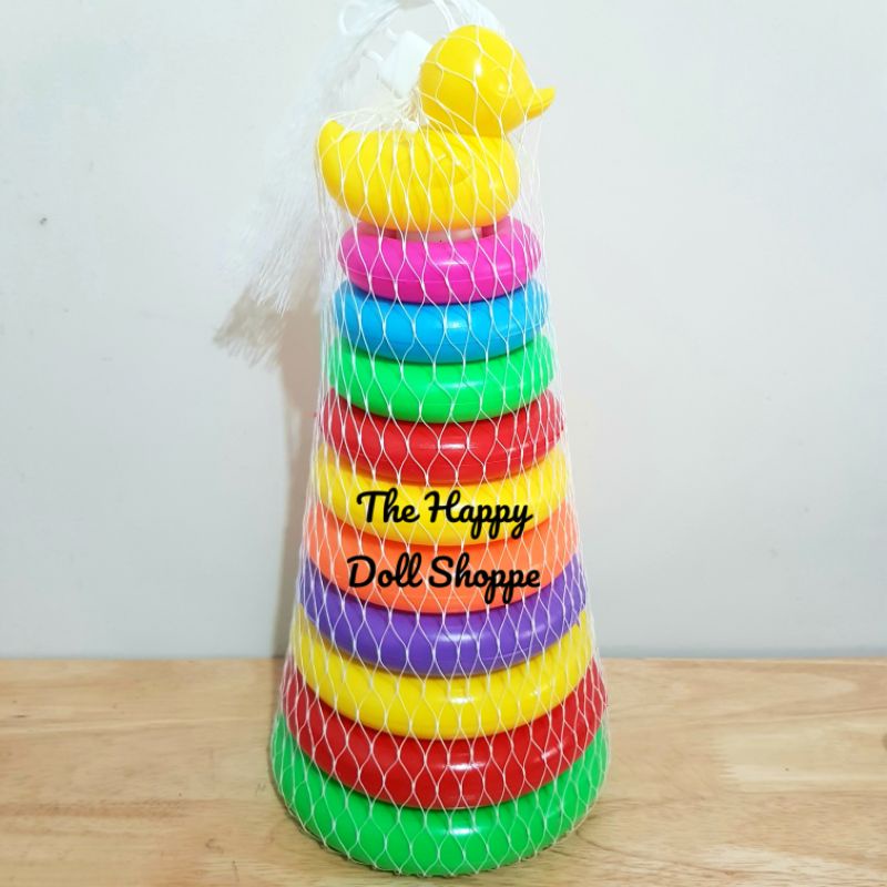 Duck Ring Toss Game Rainbow Tower | Shopee Philippines