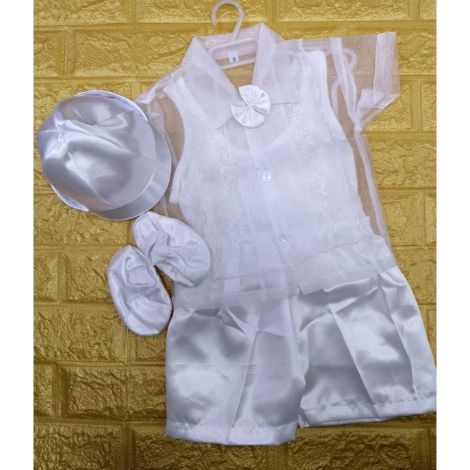 Baptismal Barong Set | Shopee Philippines
