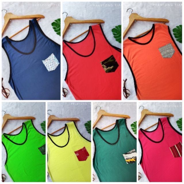 Fashion Cotton Plain Sando For Men(Randim Colors) | Shopee Philippines