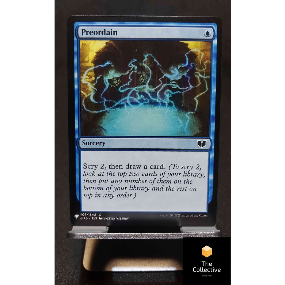 Magic the Gathering - MTG Card Game - Preordain - [ID: UB1] | Shopee ...