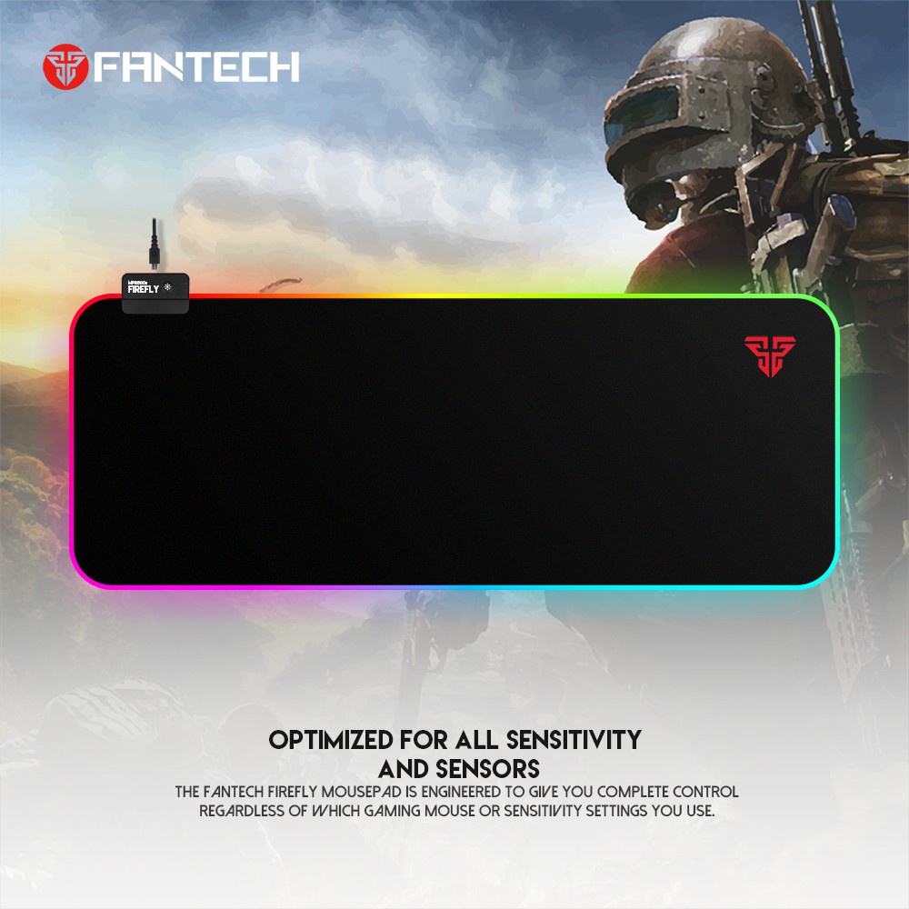 FANTECH 100% NEW MPR800S RGB Gaming Mousepad 800mm x300mm x 3mm ...