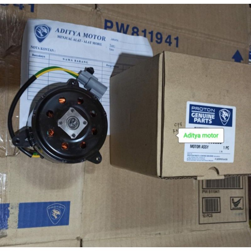 Original proton exora CFE radiator fan motor | Shopee Philippines