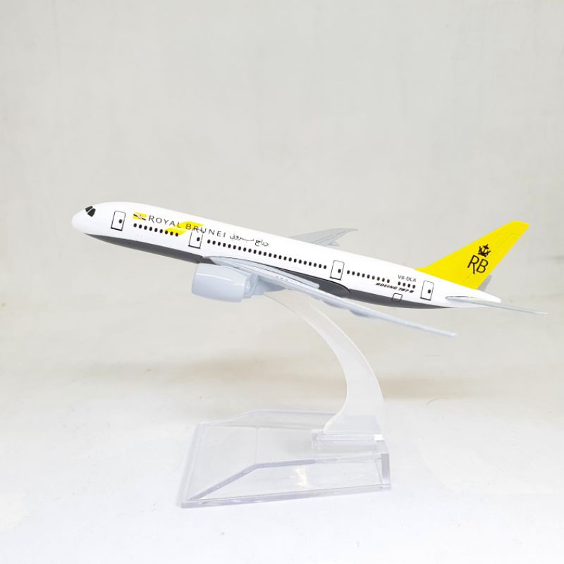 Boeing 787 Brunei Metal Plane Model (BRU) | Shopee Philippines