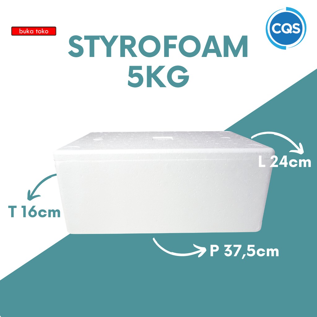 Styrofoam Box 5kg Fish Box - Styrofoam Box Uk. 37.5x24 X 16cm ...