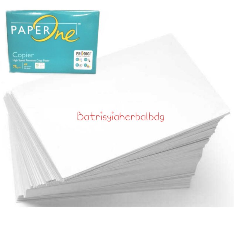 HVS A4 PAPER ONE || Retail HVS HVS reversible | Shopee Philippines