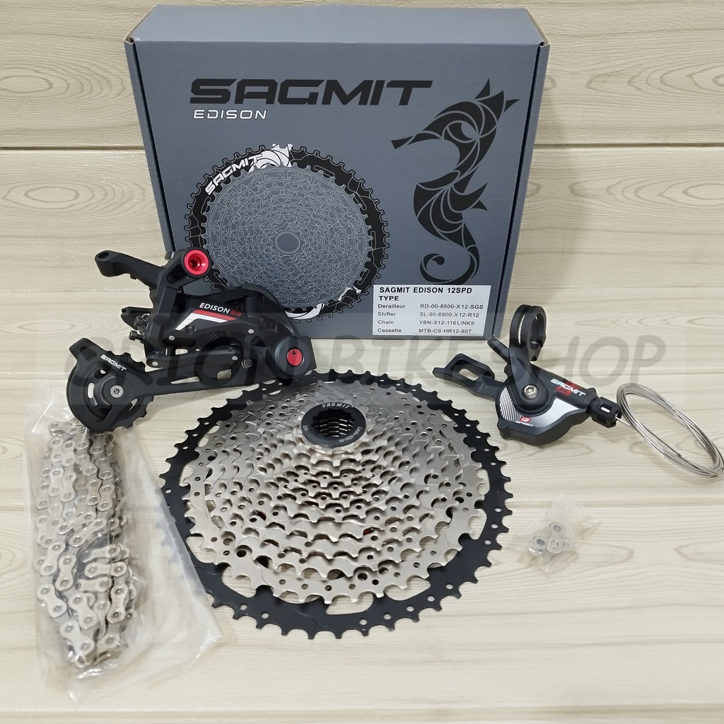 Sagmit Edison Upkit MTB Up kit 8 9 10 11 12 Speed | Shopee Philippines
