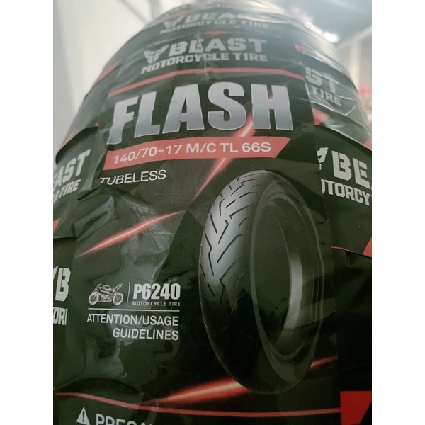 BEAST FLASH (P6240)TUBELESS TIRE 14-17" (INCHES)Skid tiresORIGINAL ...